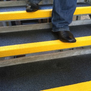 Anti Slip Industrial GRP Stair Tread Covers | GRP Safety